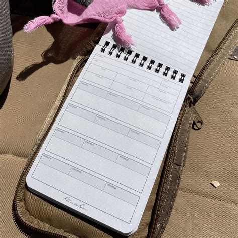 Waterproof Dope Book