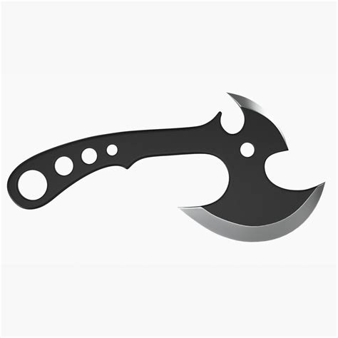 Throwing Axe 3d Model Download Bladed Weapon On
