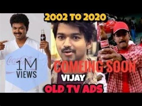 Actor Vijay Top5 Old Tv Advertisement Vijay Advertisement Tv