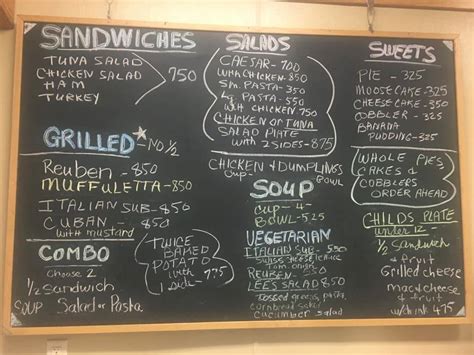Menu At Moose Market Restaurant Longview Clearwood Dr