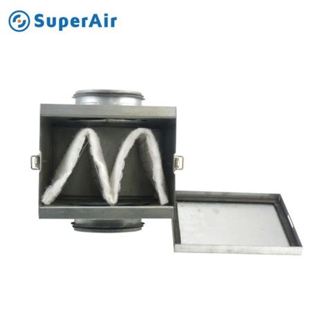 Square Filter Box For Round Ductfb Hvac Duct Fittings Air