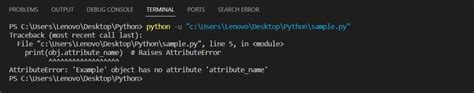 how to fix the class object has no attribute name error in python