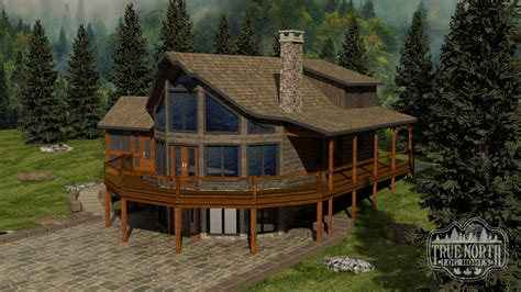 Northern Log Lodges Plans