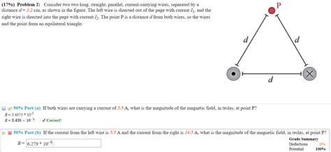 Solved 17 Problem 2 Consider Two Two Long Straight