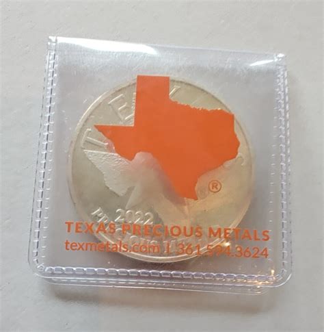 99 999 Pure 1 Troy Oz Silver 2022 Texas Precious Metals Ebay