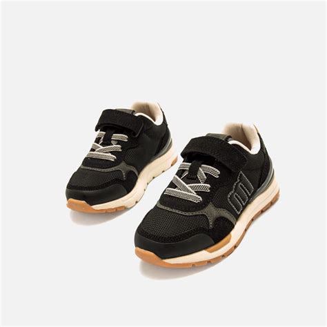Zapatillas Niño Mustang Compact Negras Zapatos Mustang España