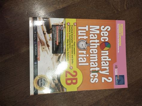 Secondary Mathematics Tutorial Assessment Book Hobbies Toys Books Magazines Assessment