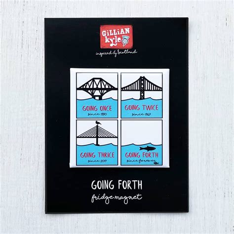 Scottish Magnets And Keyrings By Scottish Artist Gillian Kyle Gillian
