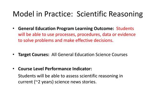 Ppt Assessing Scientific Reasoning Powerpoint Presentation Free