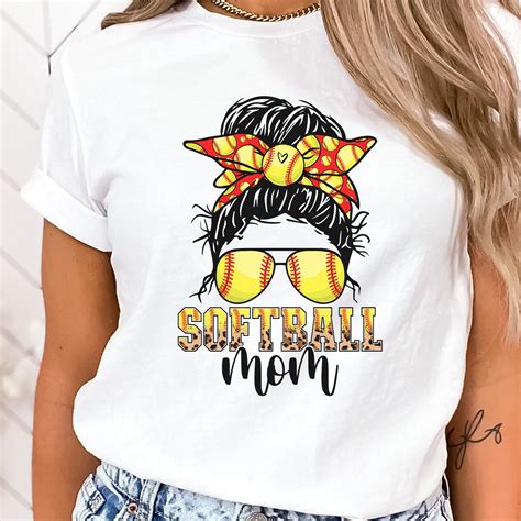 Softball Mom Shirt Custom Softball Mom Shirt Softball Top For Mom