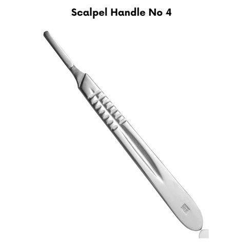 Scalpel Handle Dental And Surgical Blade Holder Stainless Steel Bp