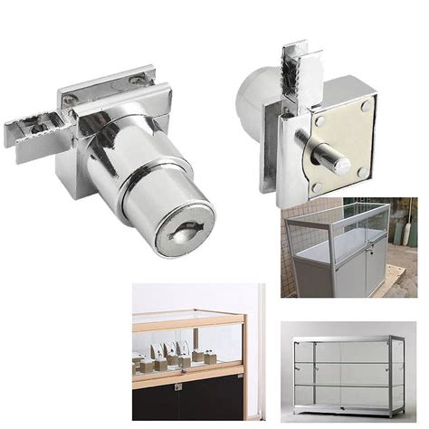 Cabinet Display Showcase Glass Door Lock With Keys Sliding Door Lock