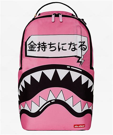 Sprayground Bubble Deluxe Pink Backpack Zumiez