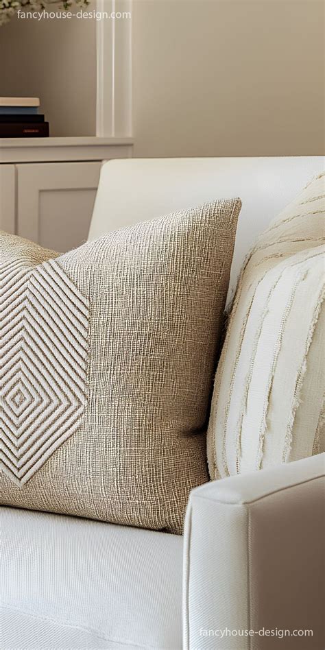 An Elegant Throw Pillow Enhances A Couch By Adding A Soft And Inviting