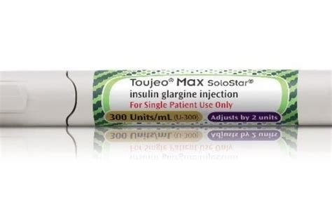 Fda Approves Max Solostar The Highest Capacity Basal Insulin Pen