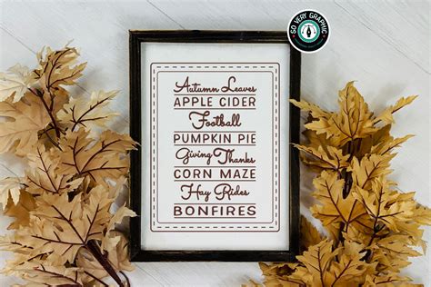 All About Fall Autumn Sayings Graphic By Soverygraphic · Creative Fabrica