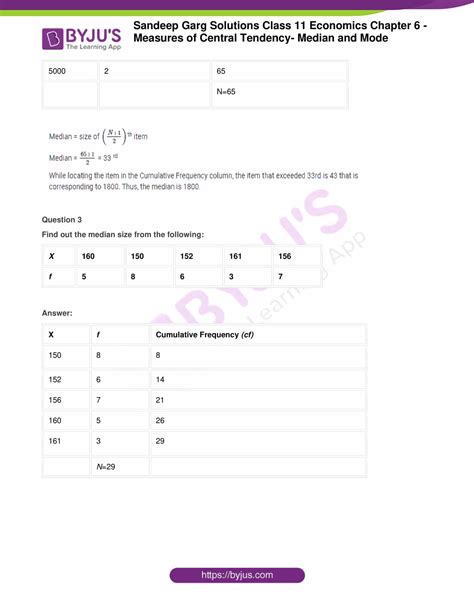 Sandeep Garg Solutions For Class 11 Economics Chapter 6 Measures Of