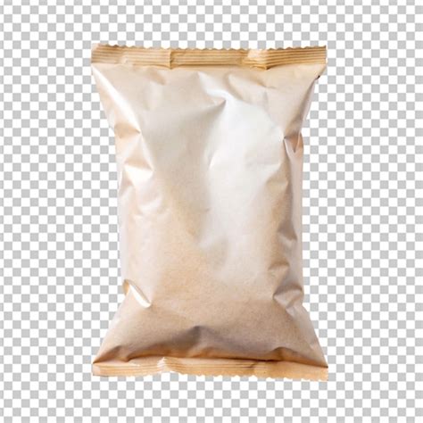 Premium Psd Blank Snack Package