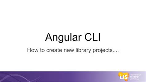Custom Angular Libraries Ppt