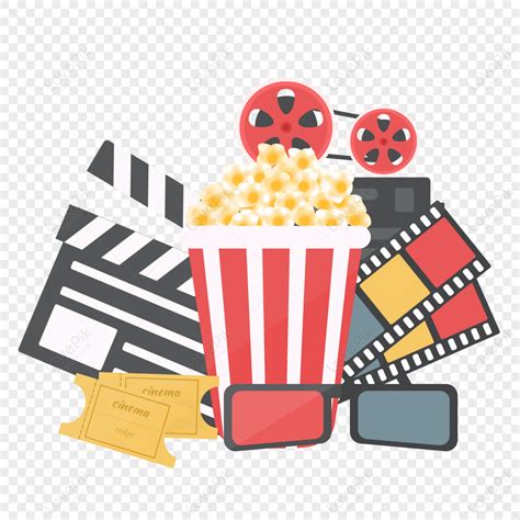 Movie Theater Cartoon Popcorn