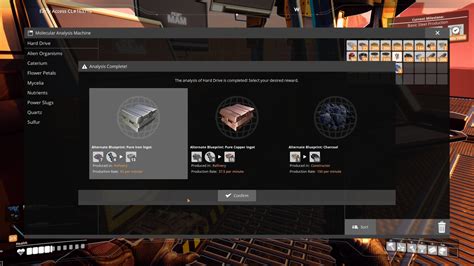 Satisfactory Alternate Recipe Advice R Satisfactorygame