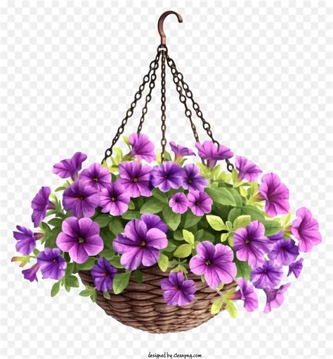 Hanging Flower Basket Clipart 5939140 Clipart Library