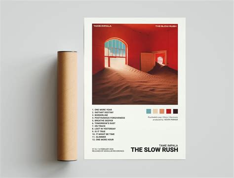 Tame Impala The Slow Rush Album Cover Poster Print Architeg Prints