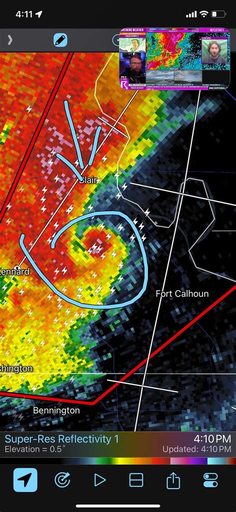 The Insane Hook Of The Minden Ia Tornado Rtornado