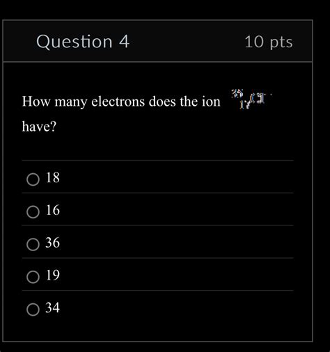 Solved Question 410 ﻿ptshow Many Electrons Does The