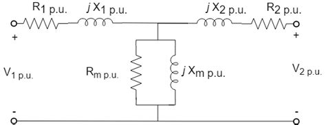 Equivalent Circuit Diagram Of Single Phase Transformer