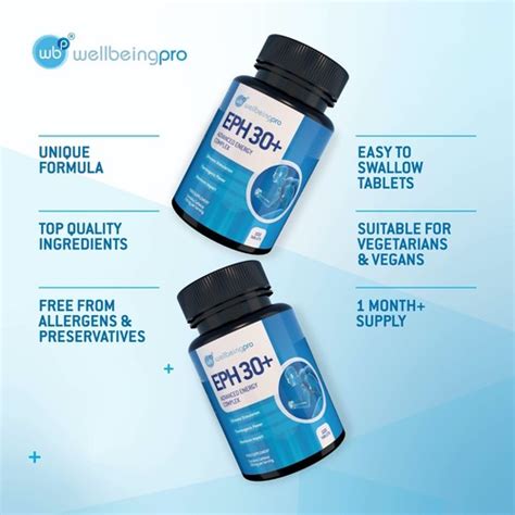 Eph30 Advanced Energy Tablets Diet Slimming Pills Pre Workout