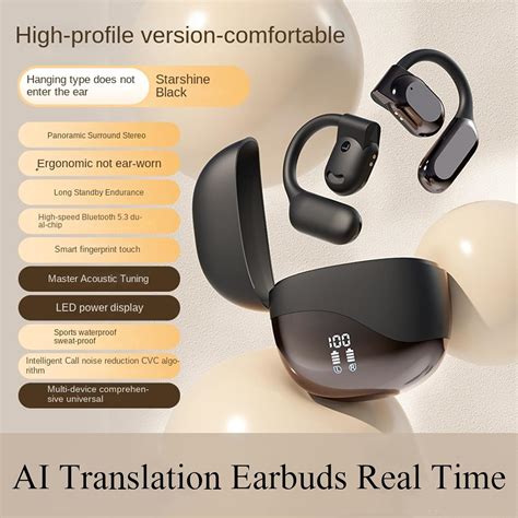 Earforu M62 V5 46 Wireless Earphone Translators User Manual