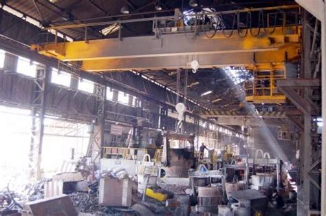 45 Ton Mild Steel Double Girder Overhead Eot Foundry Crane At ₹ 2800000