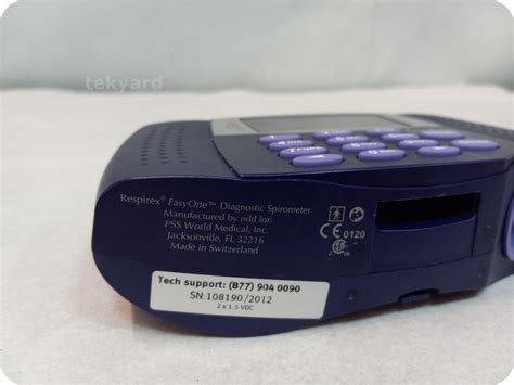 Used Pss World Medical Respirex Easyone Plus Diagnostic Spirometer For Sale Dotmed Listing