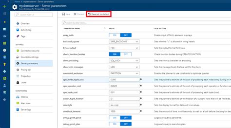 Azure Portal Azure Database For Postgresql Single Server Microsoft Learn