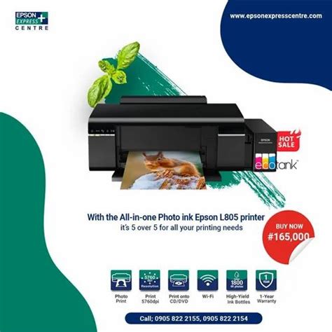 Epson L805 Printer For Office At ₹ 29000 Piece In Ahmedabad Id 2849292777448