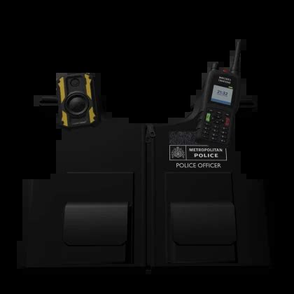 Metropolitan Police Officer Vest Roblox Item Rolimons