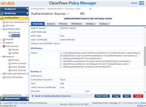 Aruba Clearpass Userprincipalname And Samaccountname