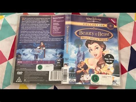 Opening And Closing To Belles Magical World Walt Disney Home