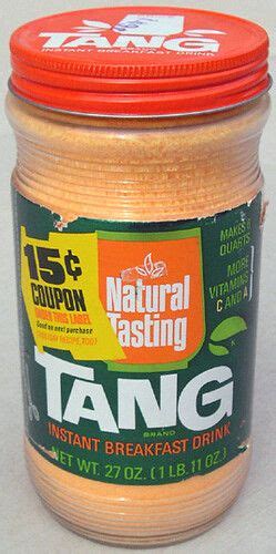 Vintage Tang Drink Mix Jar From 1970 Things From The Seventies