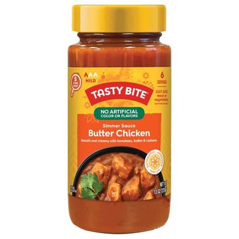Tasty Bite Simmer Sauce Mild Butter Chicken Publix Super Markets