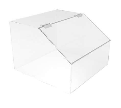Fixturedisplays® 12 X 85 X 12 Clear Acrylic Candy Bin With