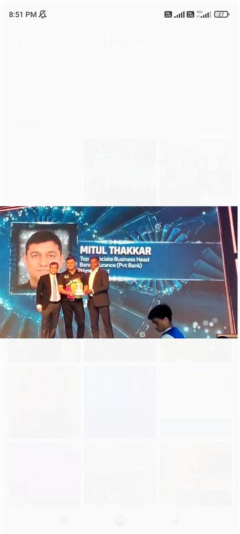 Trendsetters Reliancegeneralinsurance Award Topassociatebusinesshead Mitul Thakkar 23