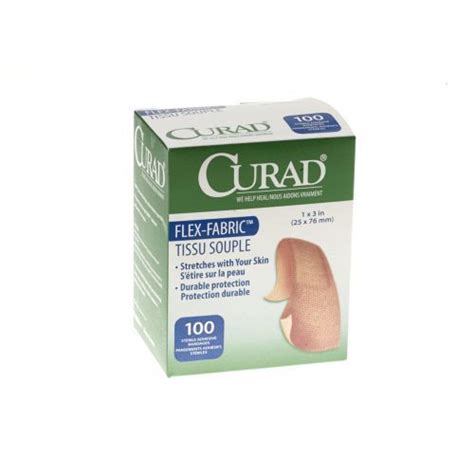 Curad Fabric Adhesive Bandages Latex Free Sterile Non25510z