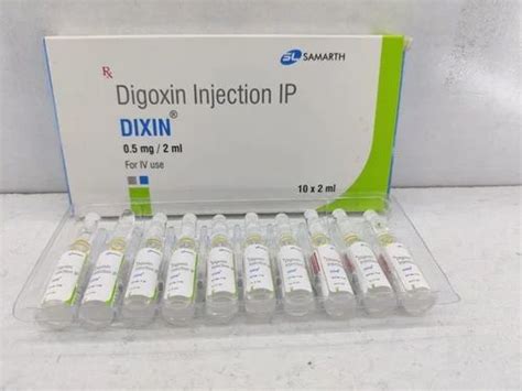 Digoxin Injection 50 Mcgml At ₹ 60vial In Jaipur Id 2856774008462