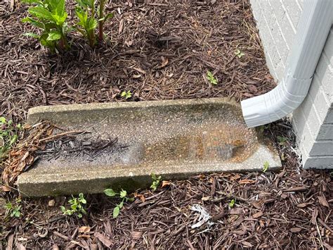 What Way Should Splash Blocks Face Ask My Gutter Doctor Q And A Blog