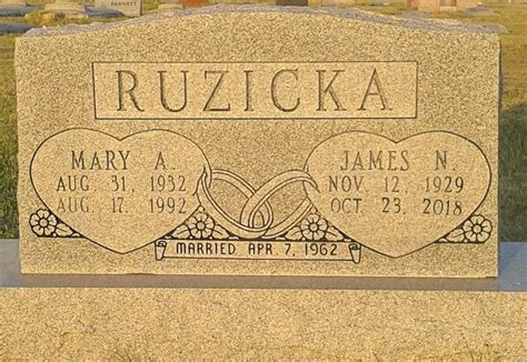 James Norman Ruzicka 1929 2018 Find A Grave Memorial