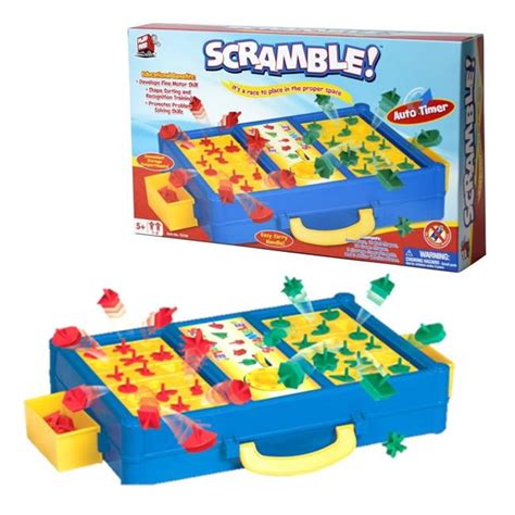 Mukikim Scramble Promotes Shape Recognition And Problem Solving Board