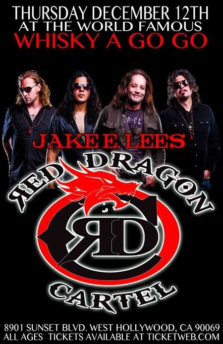 Jake E Lees Red Dragon Cartel Video Footage Of Whisky A Go Go