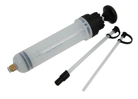 200cc Automotive Fluid Filler And Extractor Syringe Fuel Oil Brake Fluid